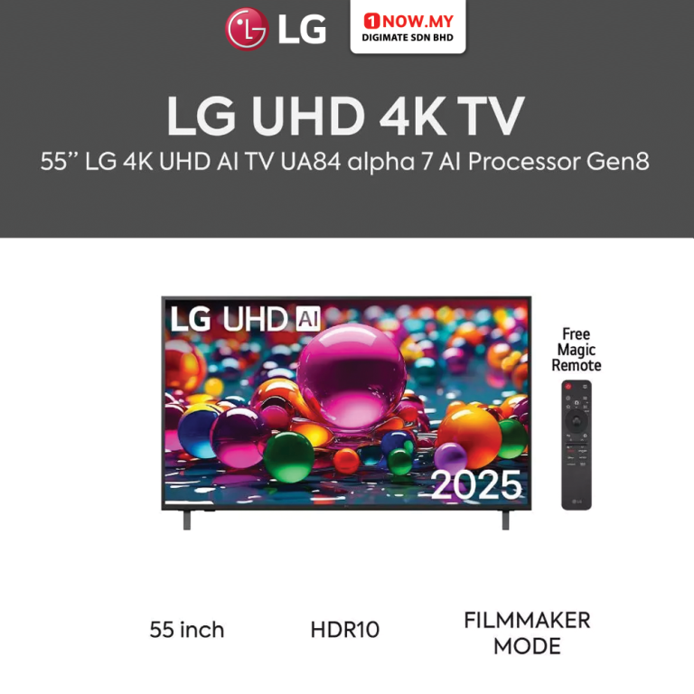 LG 55" UA84 4K UHD AI TV 55UA8450PSA | Smart HDR10 Pro - 1NOWmy ...